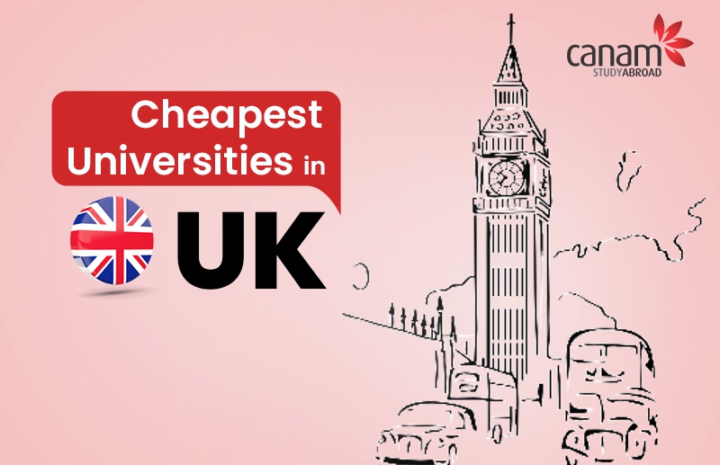 Cheapest Universities in UK | Canam